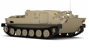 BTR-50 Tracked APC 3D Models for Download | TurboSquid