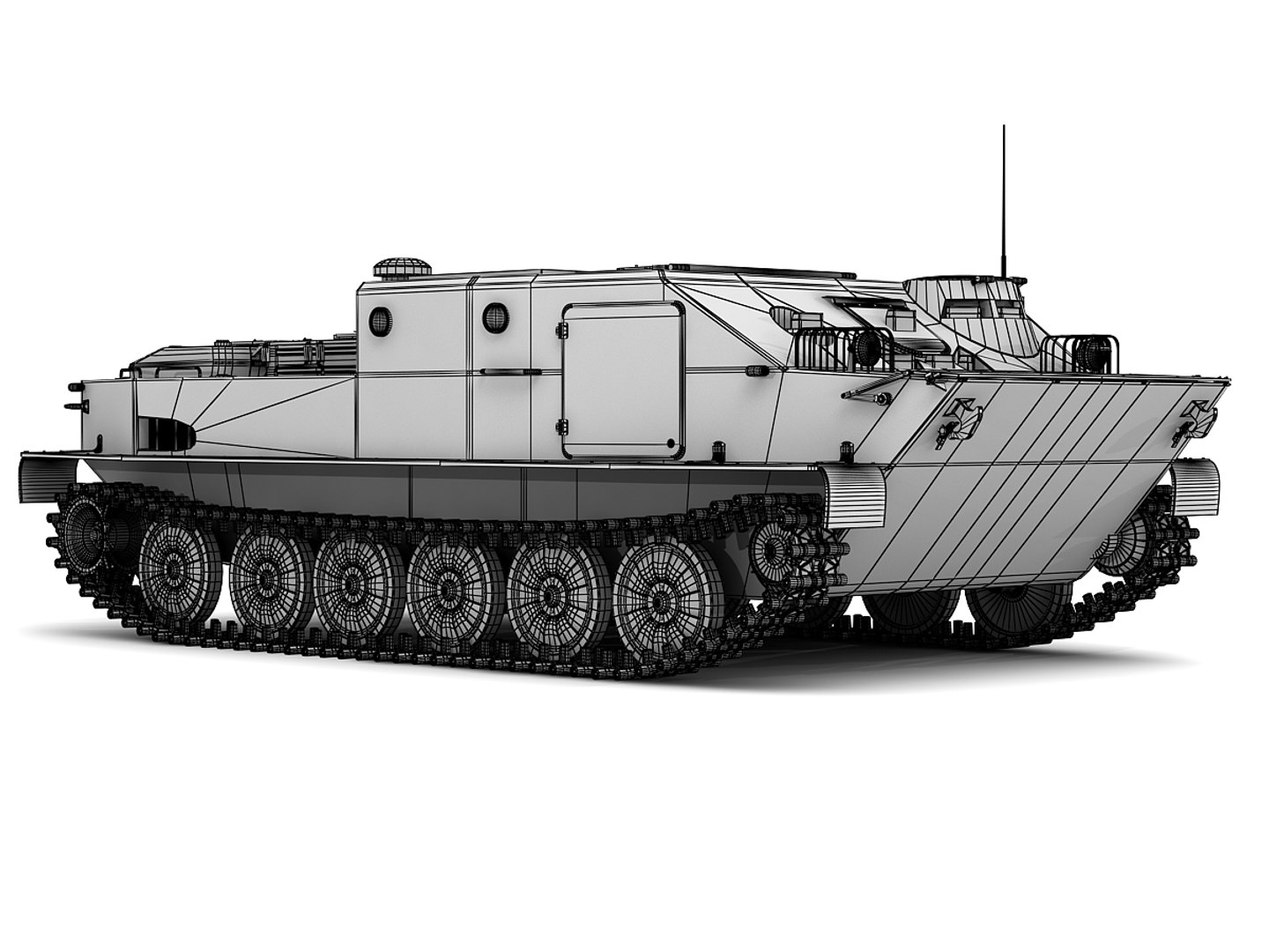 3D Soviet Btr-50 - TurboSquid 1396959