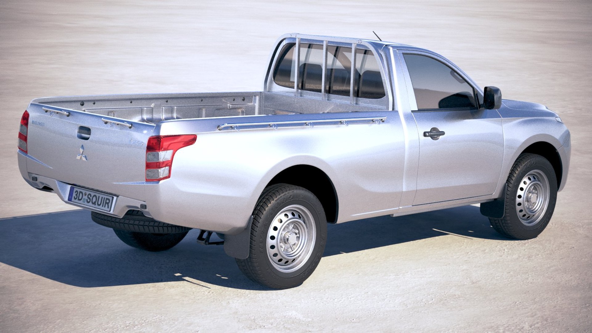 Mitsubishi L200 Single 3D Model - TurboSquid 1351358