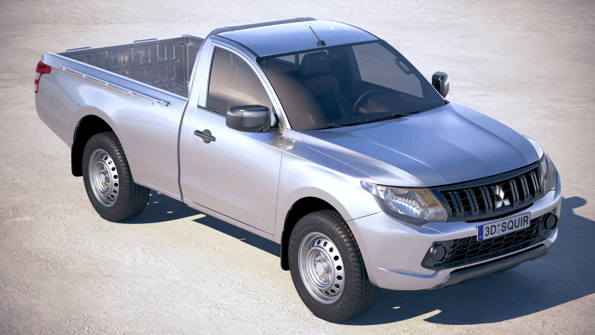 Mitsubishi L200 Single 3D Model - TurboSquid 1351358