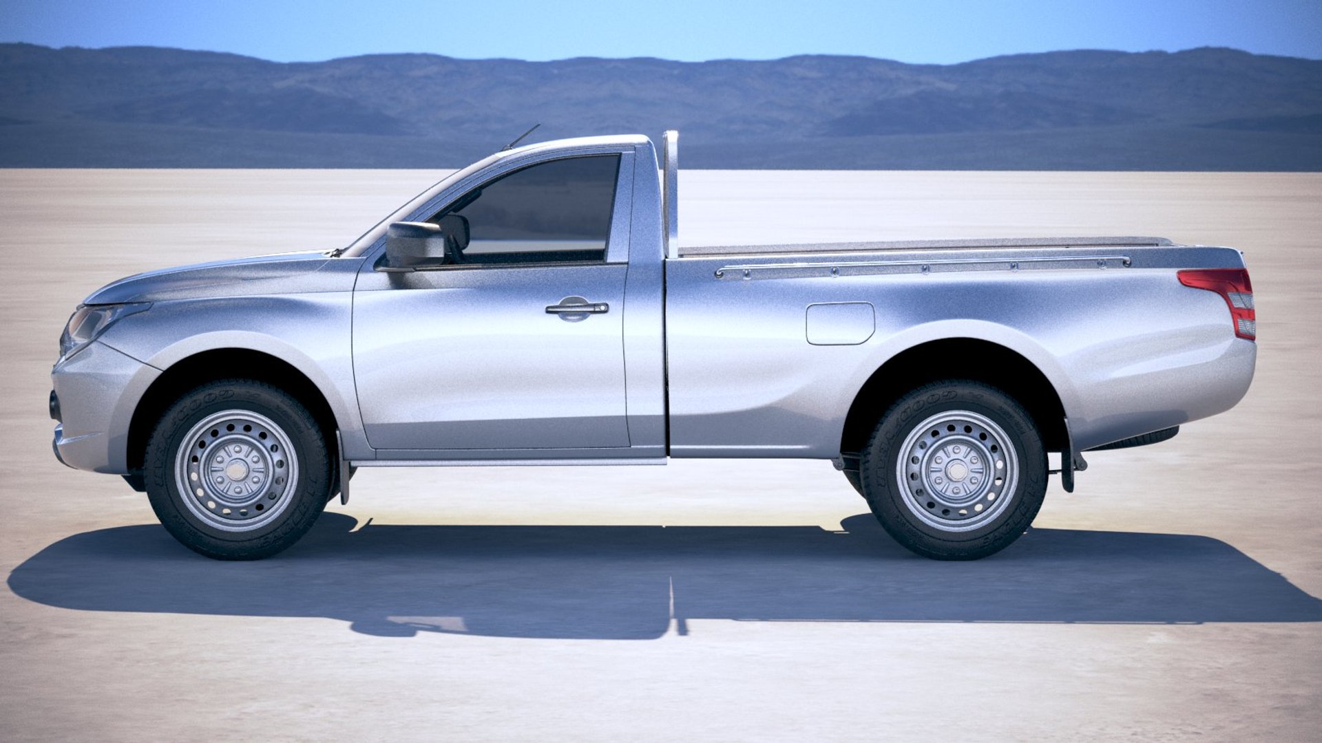 Mitsubishi L200 Single 3D Model - TurboSquid 1351358