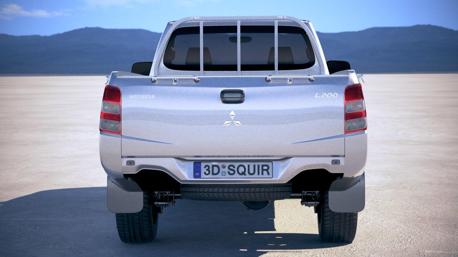 Mitsubishi L200 Single 3D Model - TurboSquid 1351358
