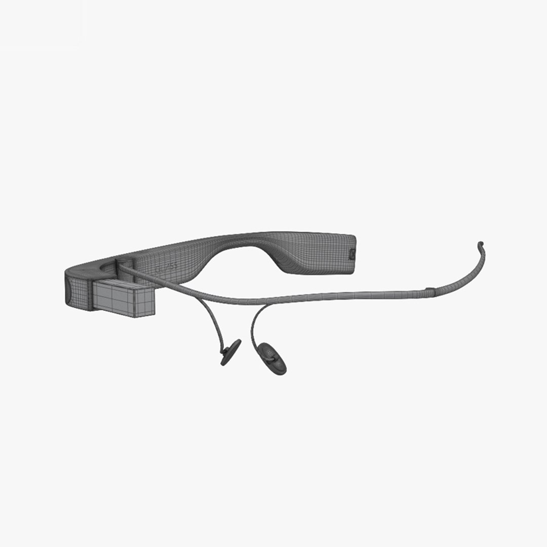 Google glass enterprise model - TurboSquid 1612089