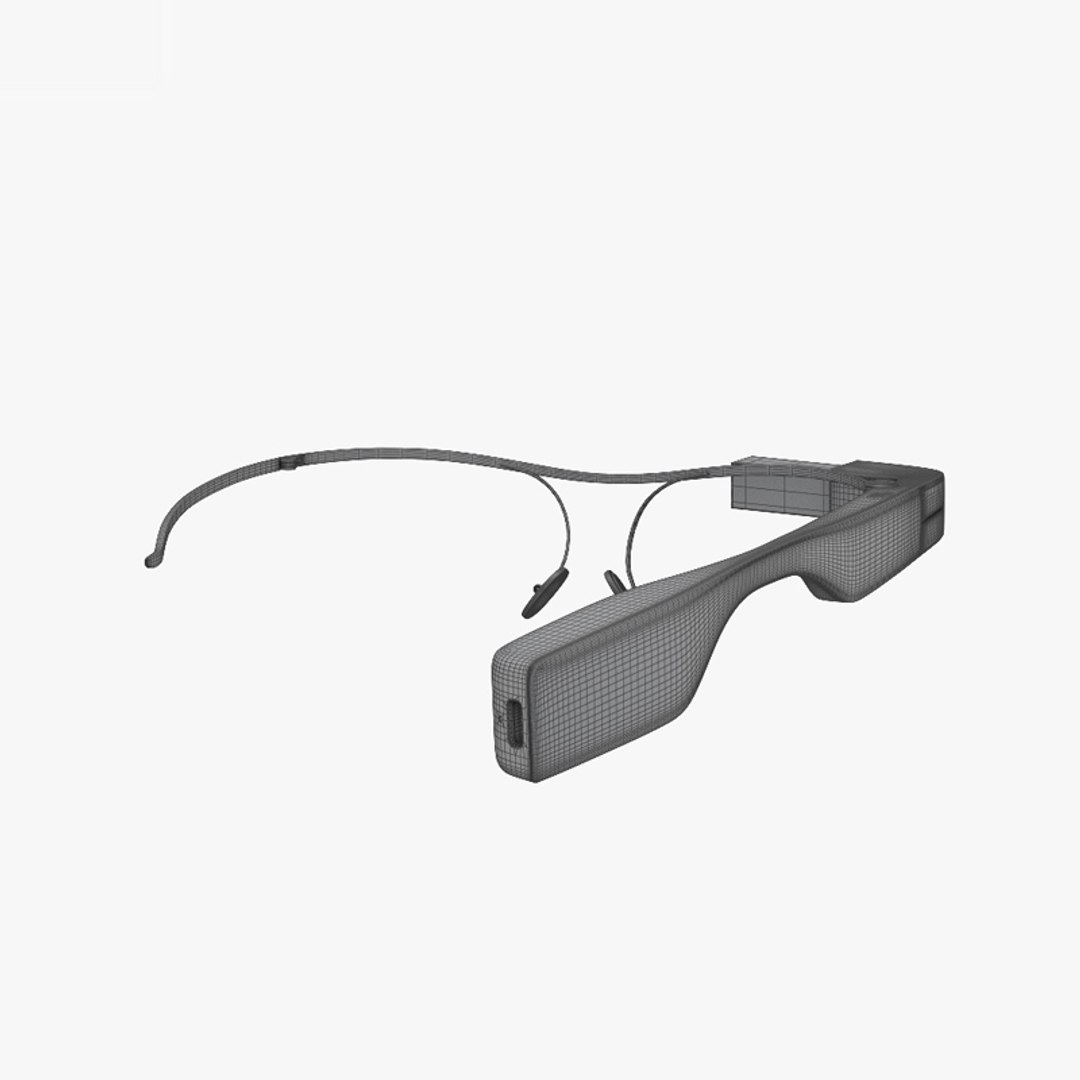 Google glass enterprise model - TurboSquid 1612089