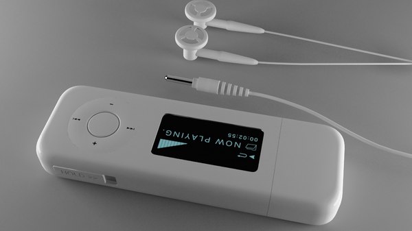 3d mp 3 model