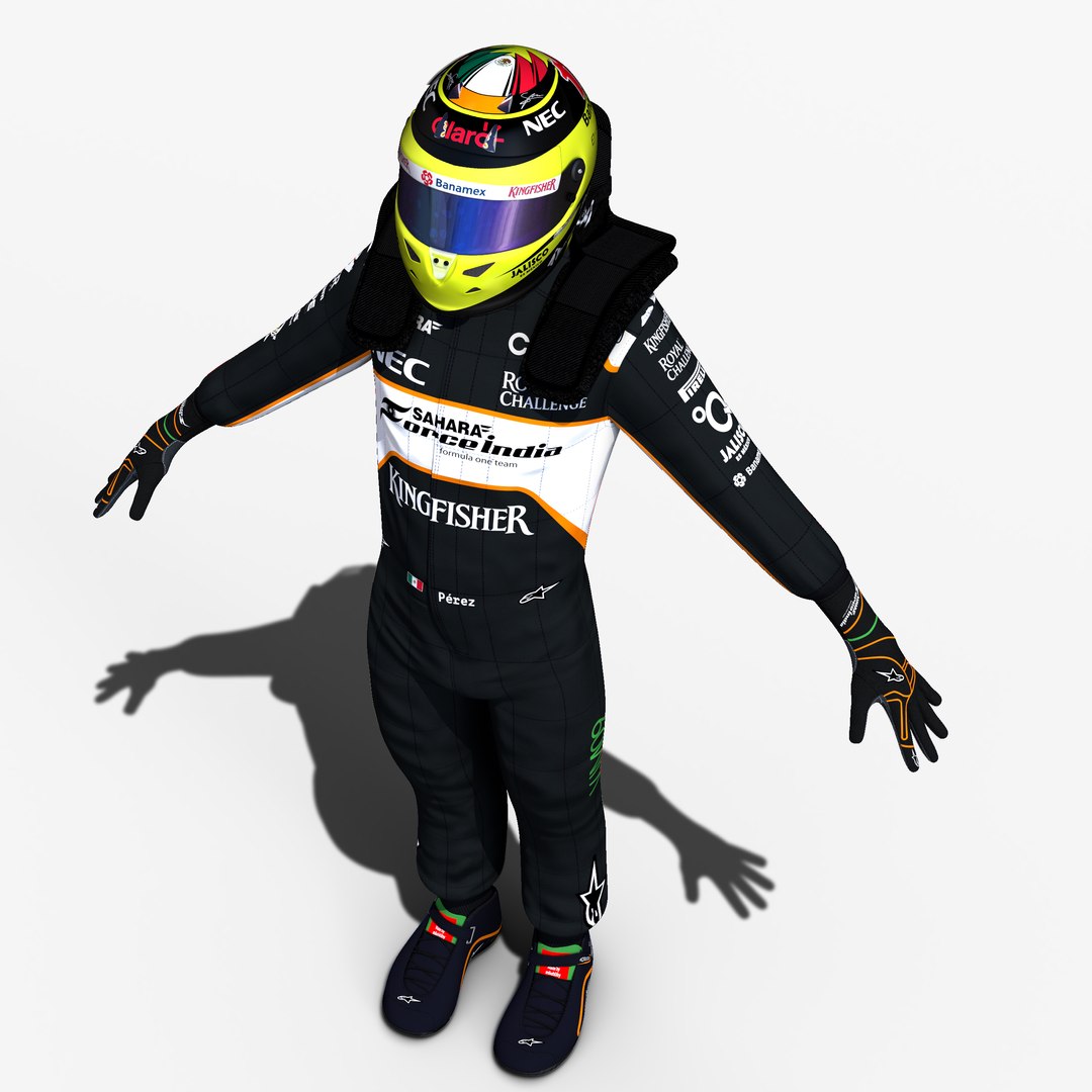 3d Sergio Perez 2016
