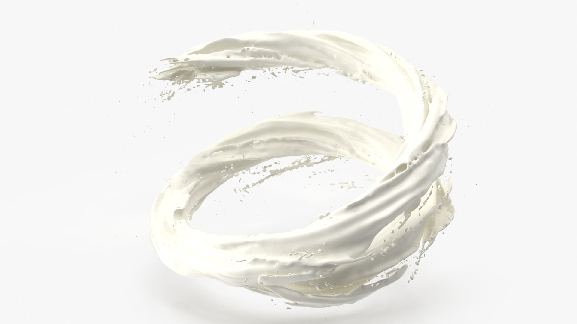 Milk Vortex 02 3D Model - TurboSquid 1914255