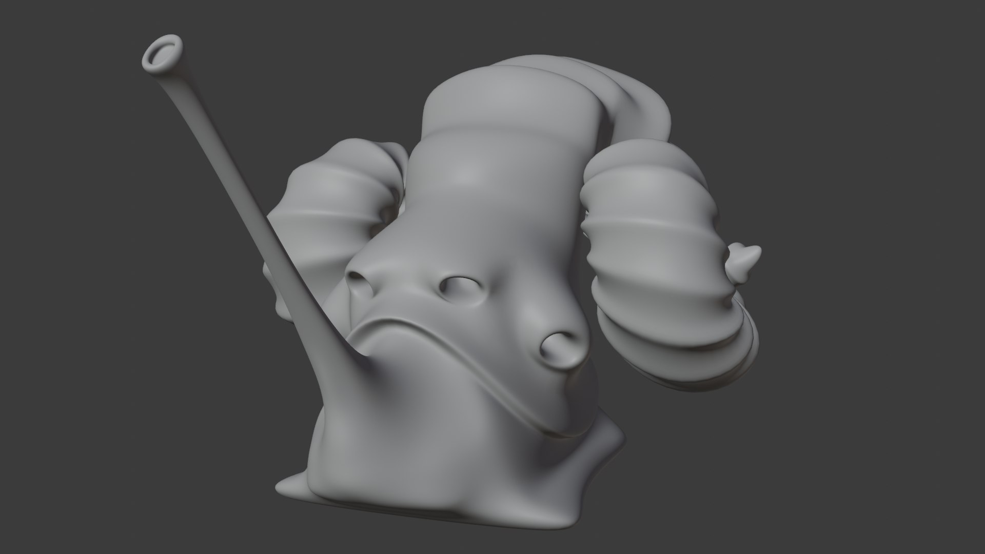 3D Model Goat Snail - TurboSquid 2244754