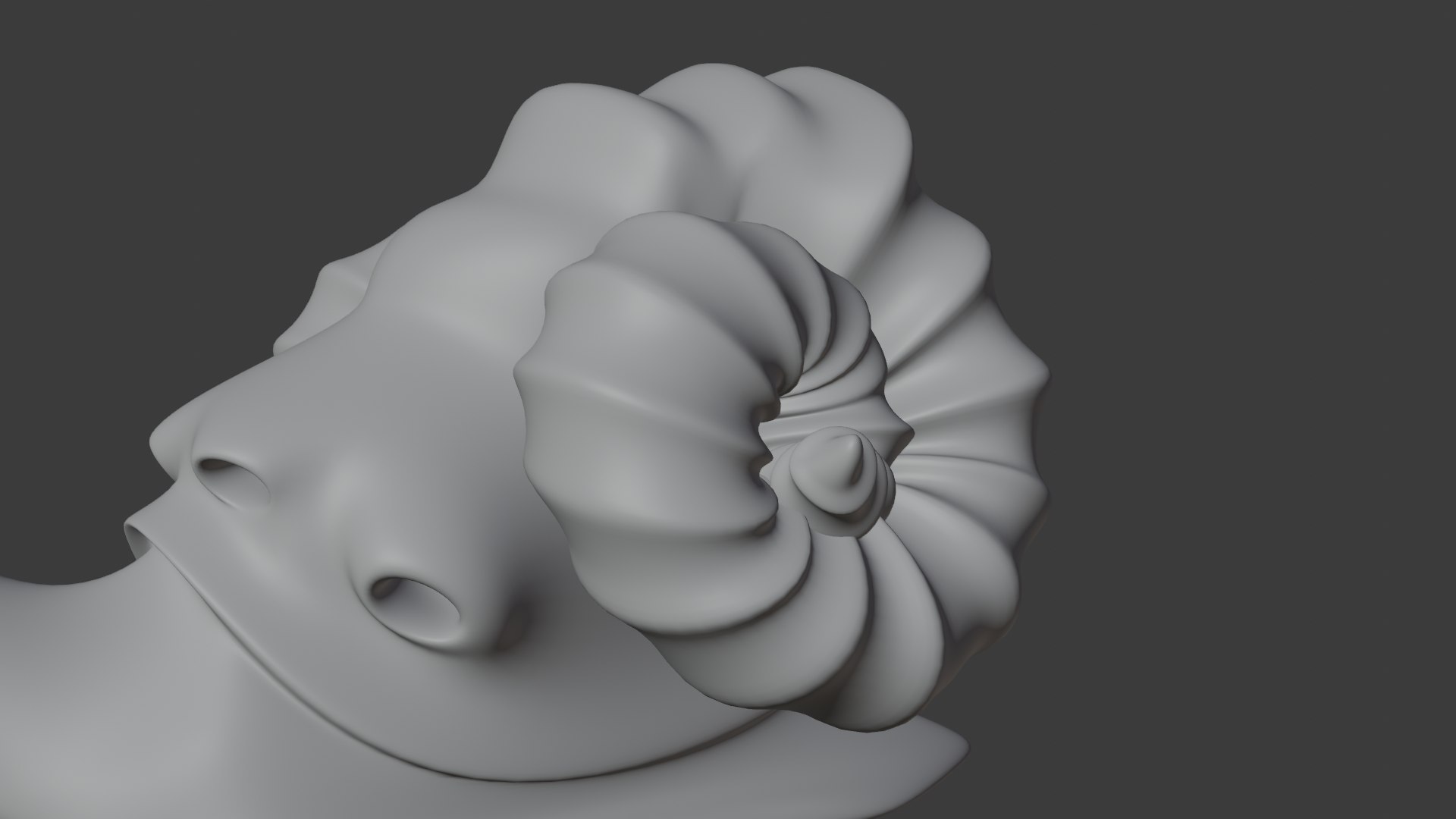 3D Model Goat Snail - TurboSquid 2244754