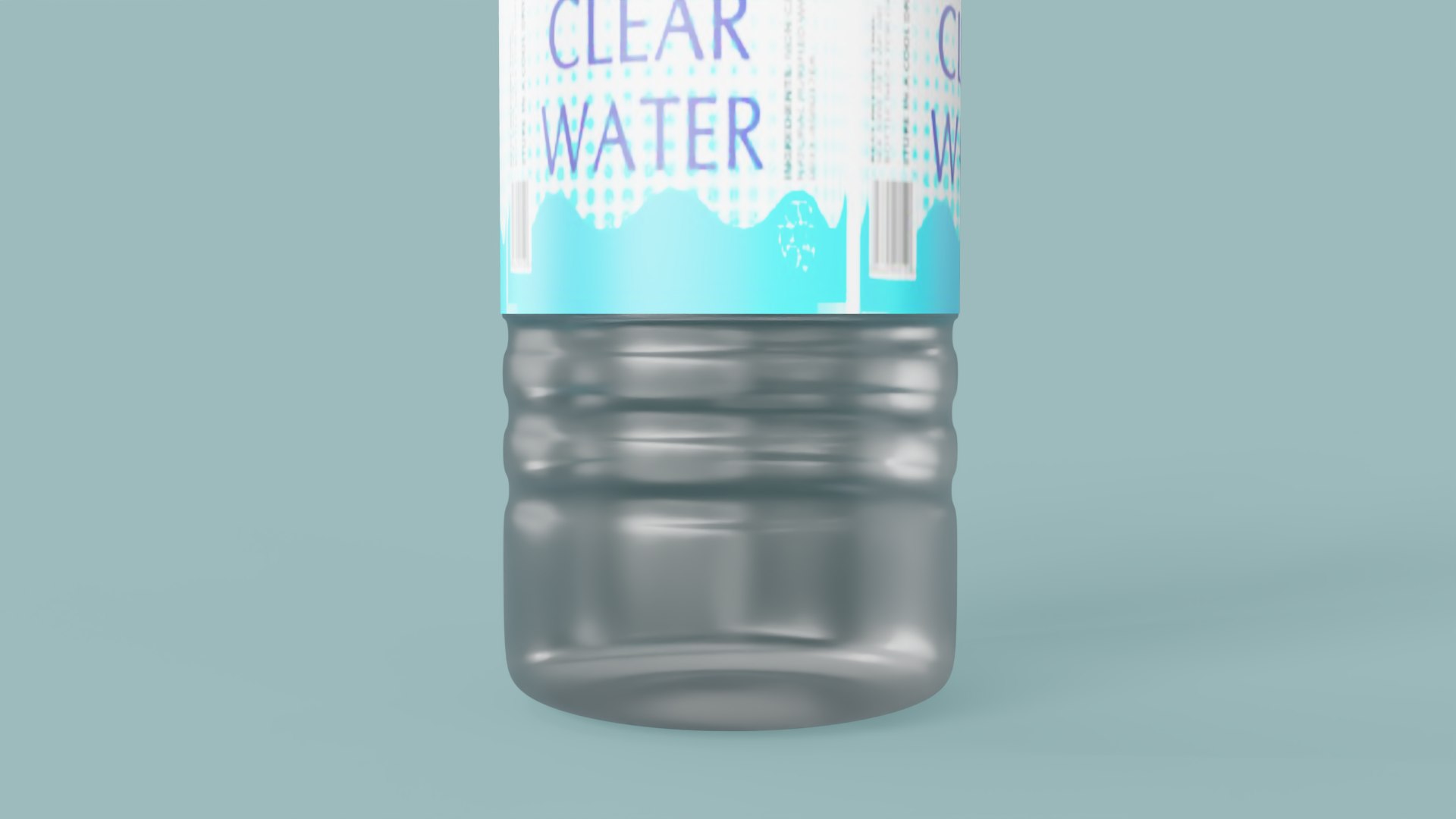 Disposable Water Bottle Model - TurboSquid 2348728
