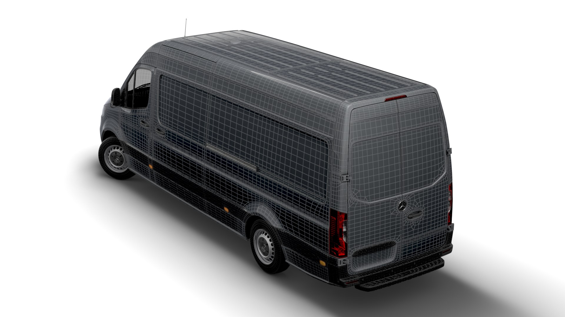 3D Mercedes Benz Sprinter L3h2 Model - TurboSquid 1649847