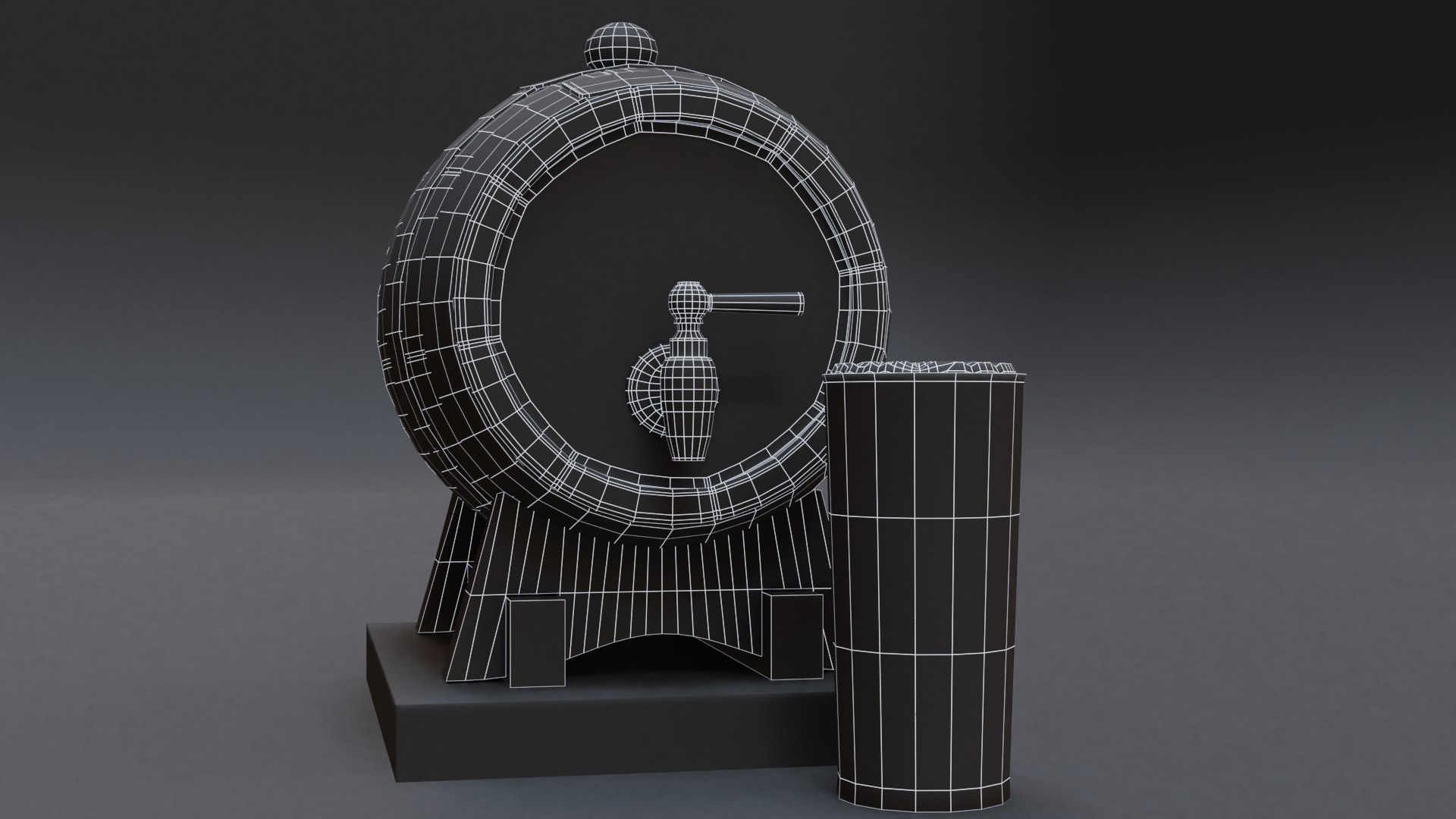 3D Model Beer Barrel 2 - TurboSquid 1782710