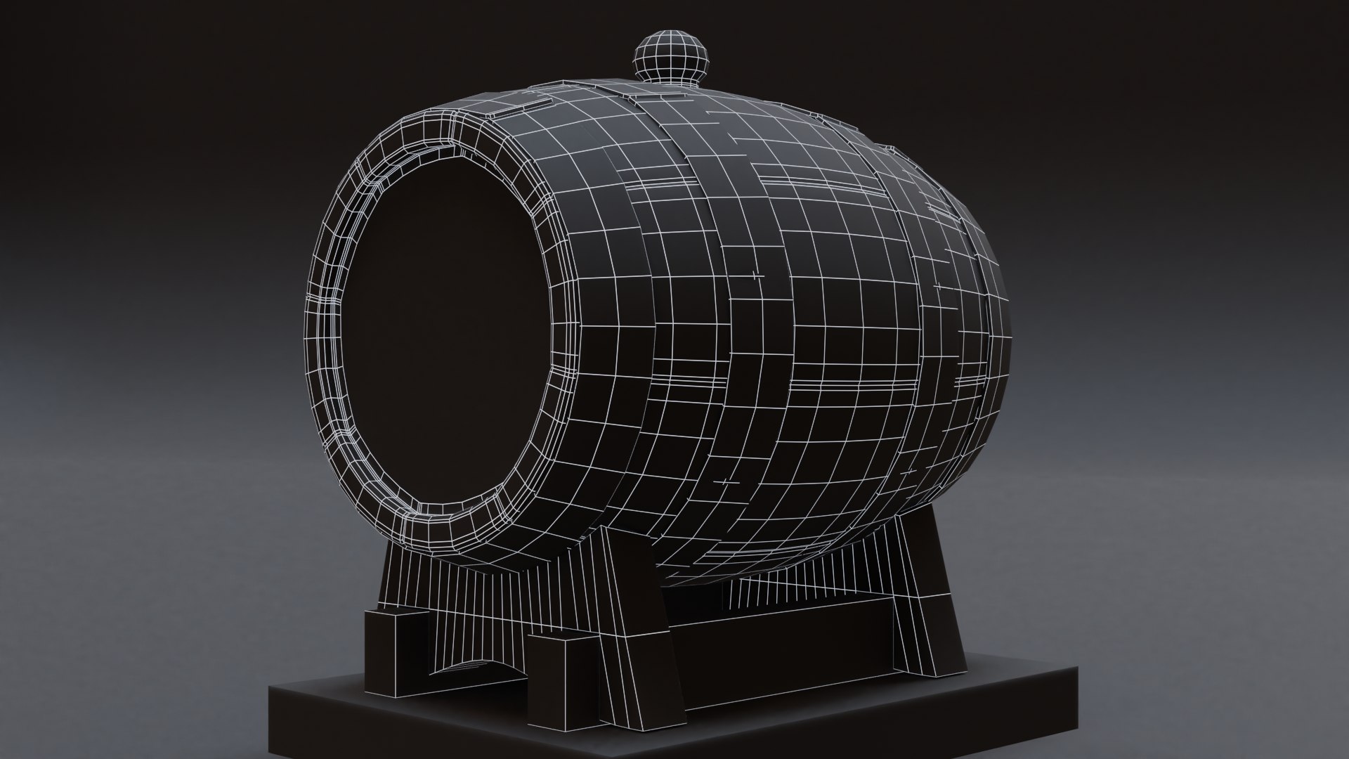 3D Model Beer Barrel 2 - TurboSquid 1782710