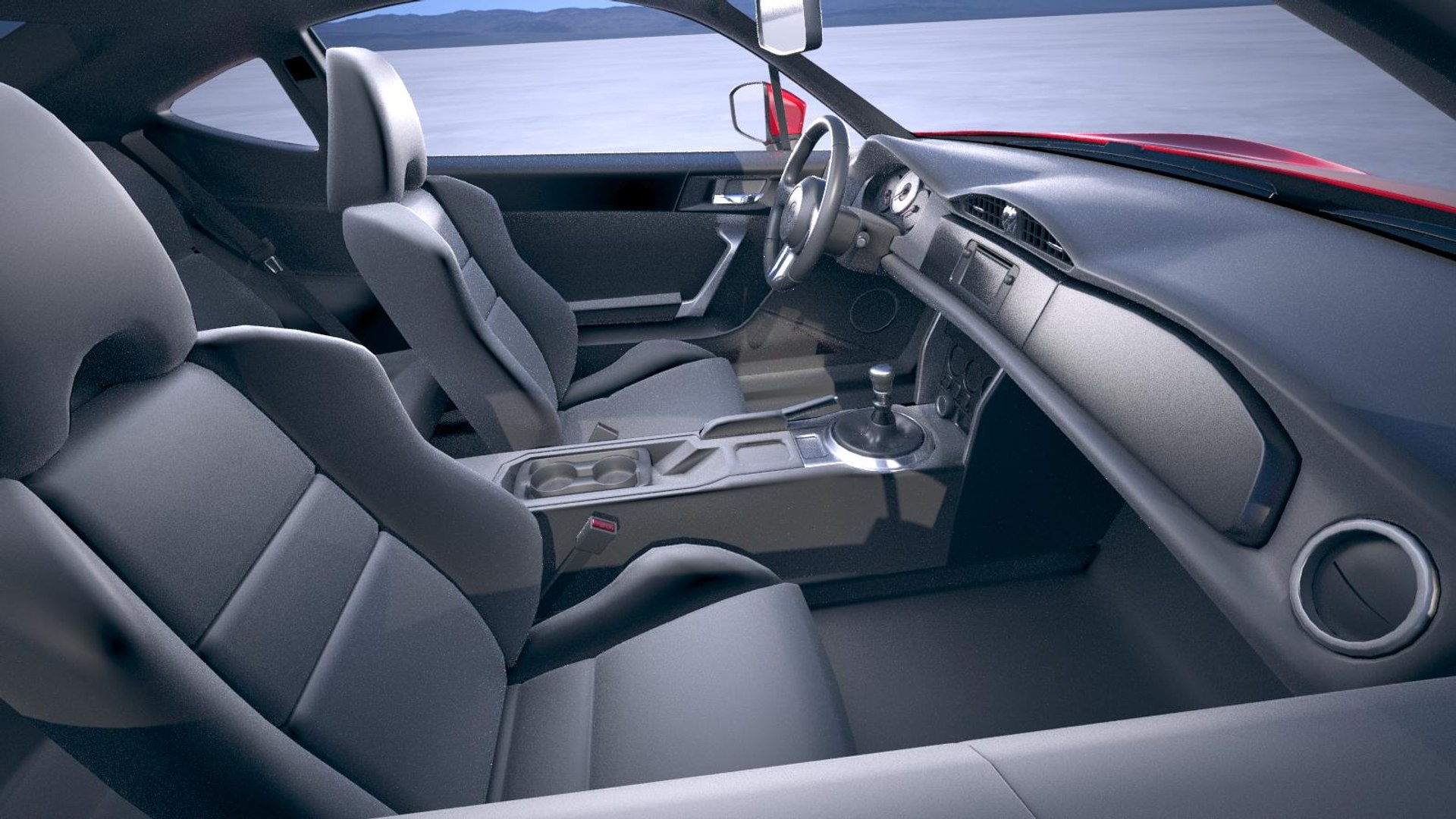 3d Toyota Gt86 Gt Model