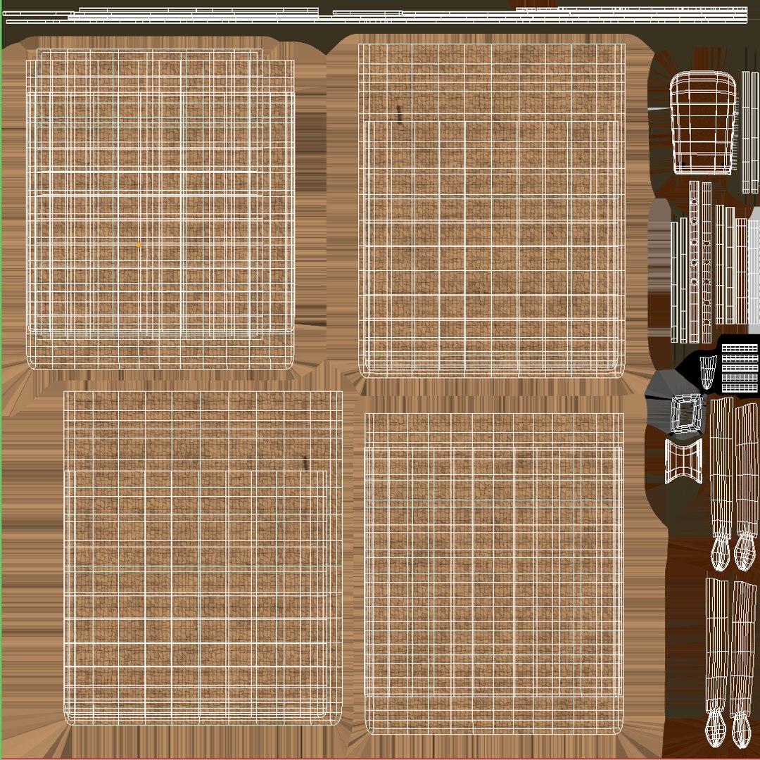 3D Woven Raffia Bag - TurboSquid 1920006