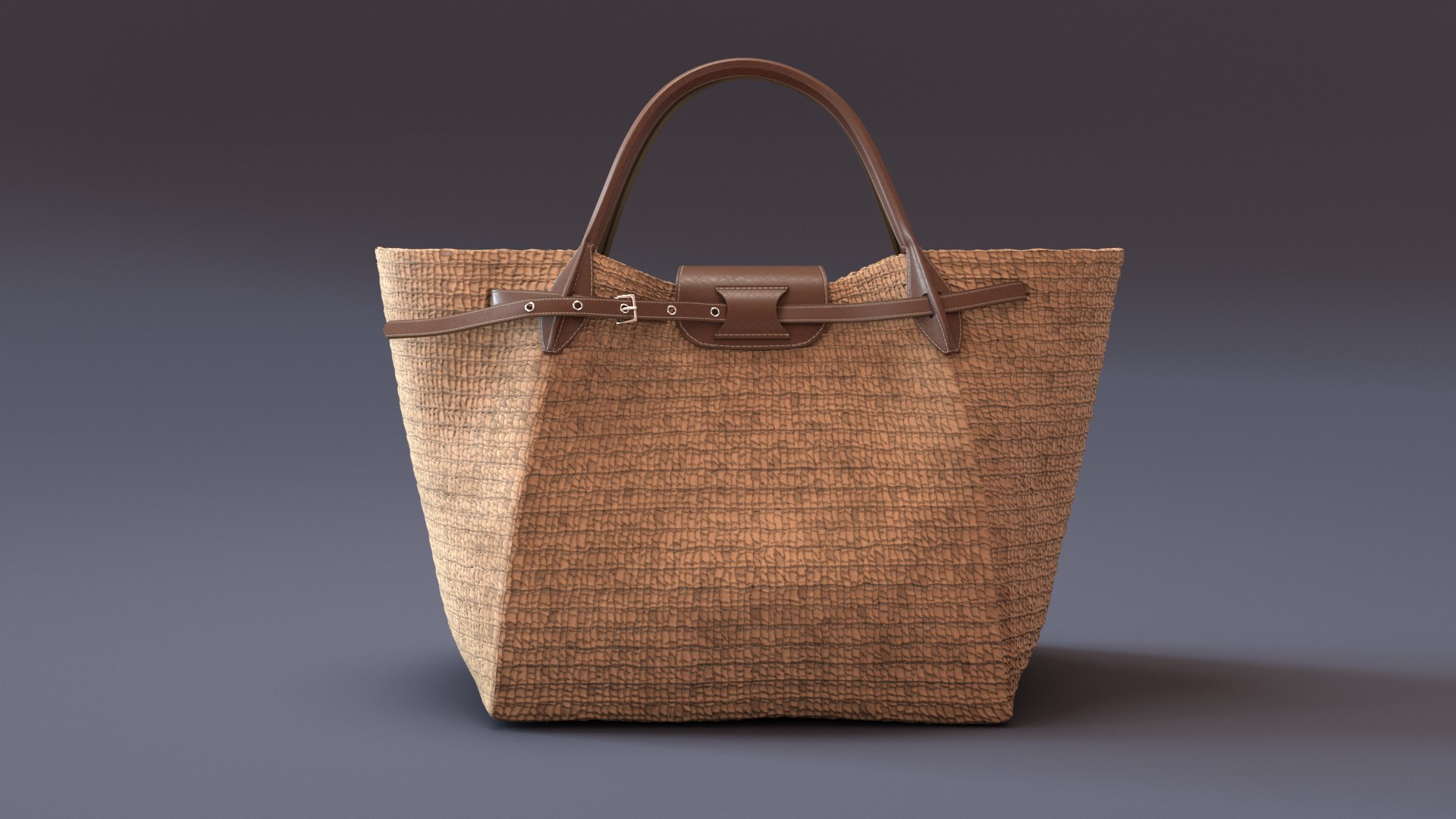 3D Woven Raffia Bag - TurboSquid 1920006 3D Woven Raffia Bag - TurboSquid 1920006