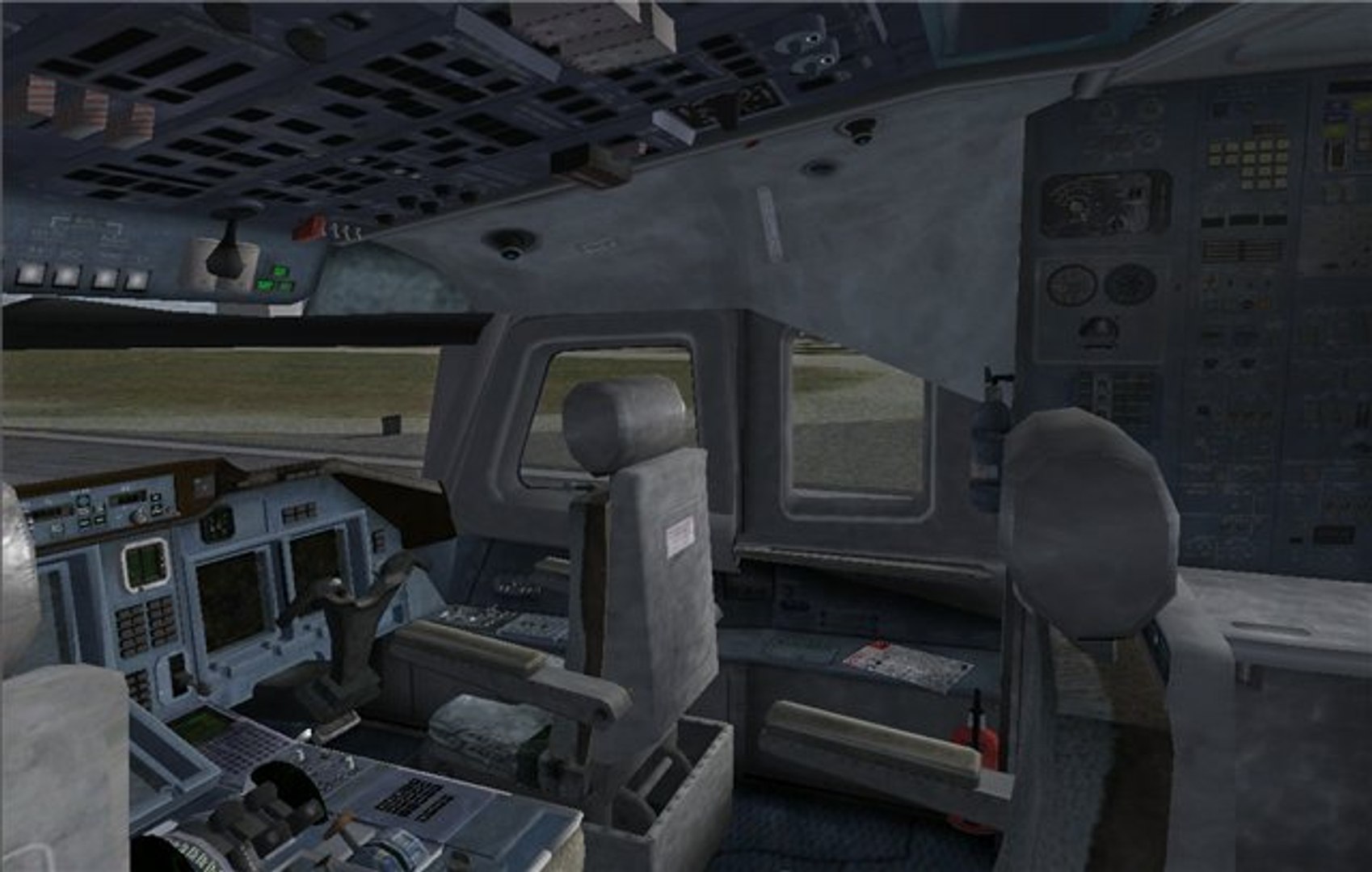 Max Hight Cocpit Plane Tu-234