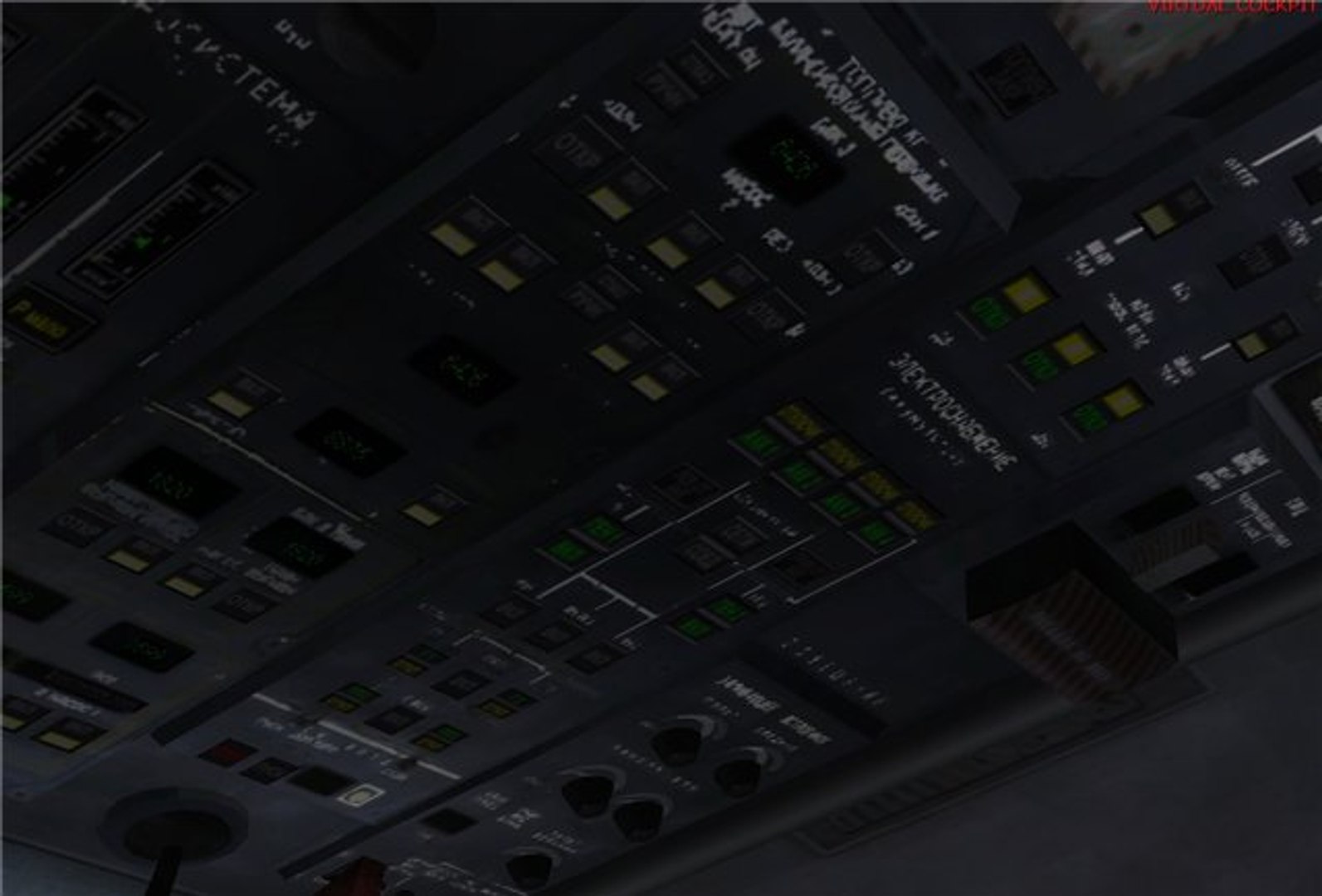 Max Hight Cocpit Plane Tu-234