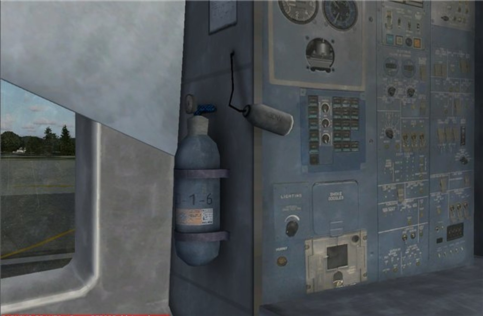 Max Hight Cocpit Plane Tu-234