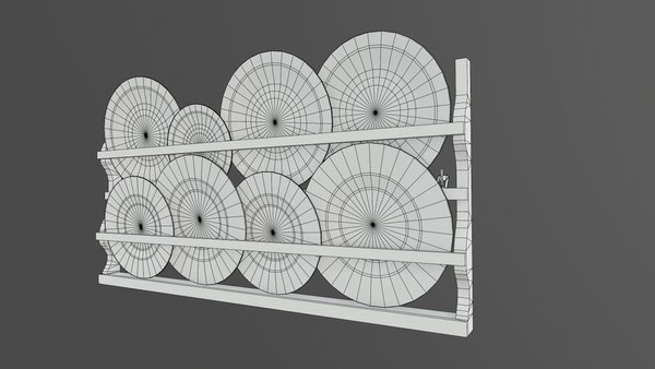 Dish rack 3D model - TurboSquid 1446128