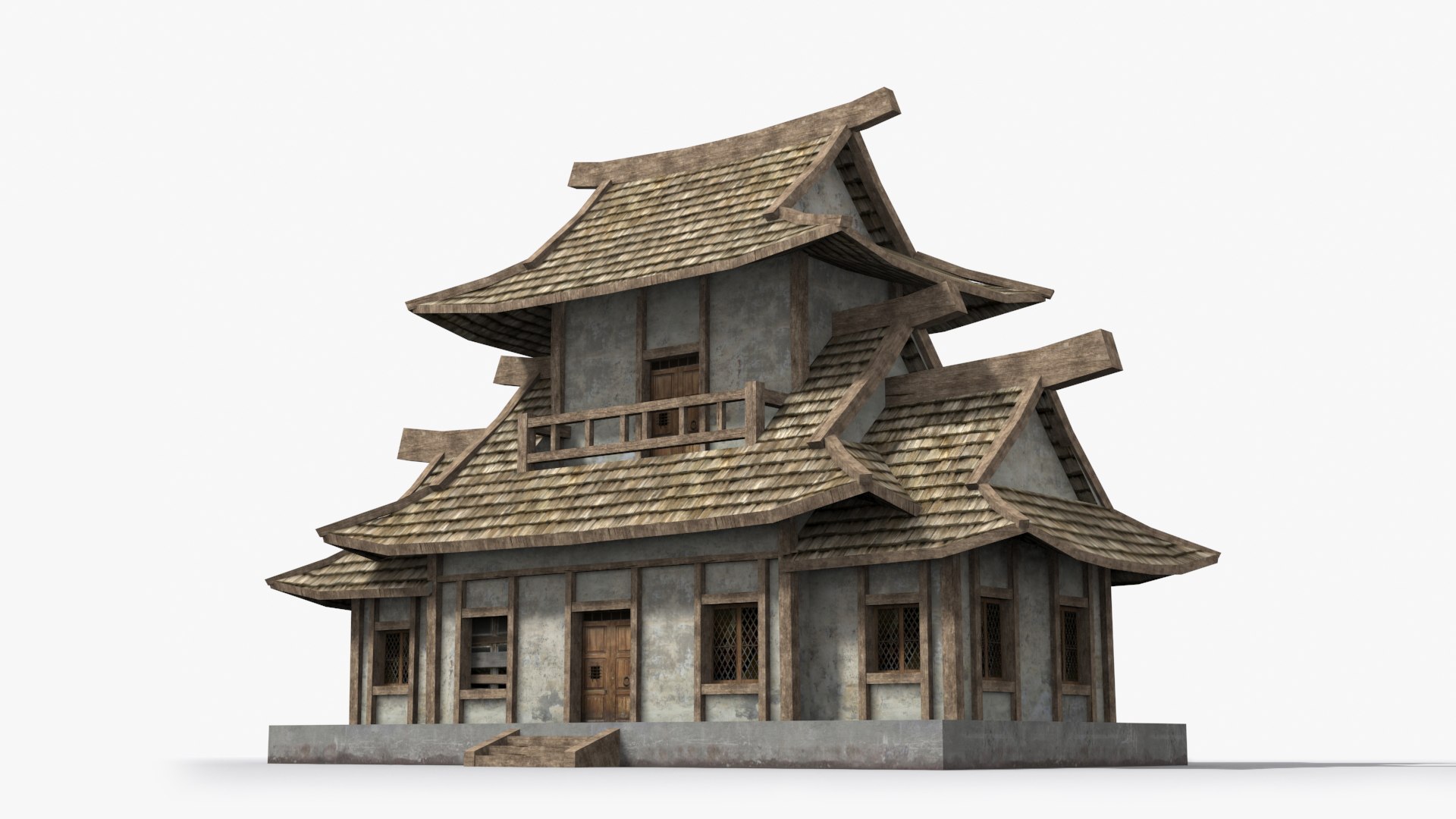 Ancient House X5 3D - TurboSquid 1941169
