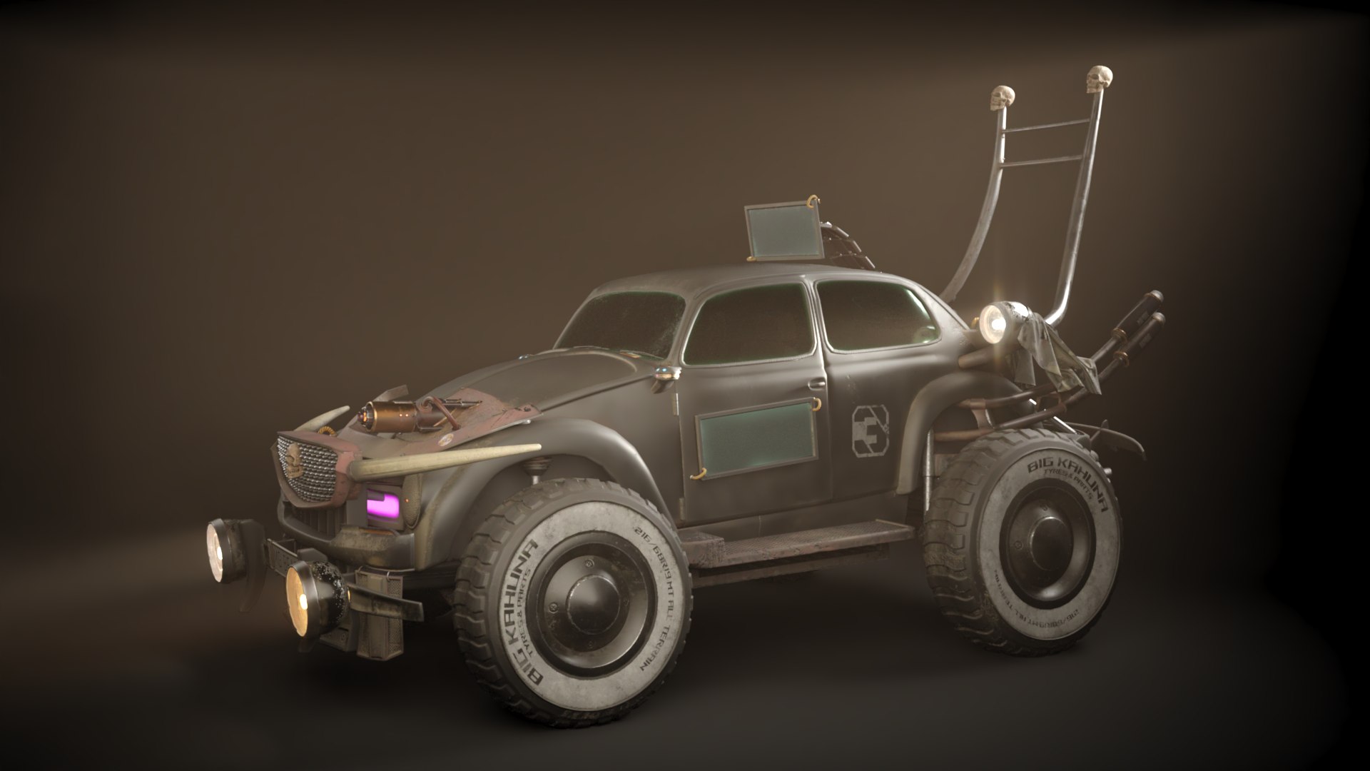 3D Mad Max Car - TurboSquid 2113007