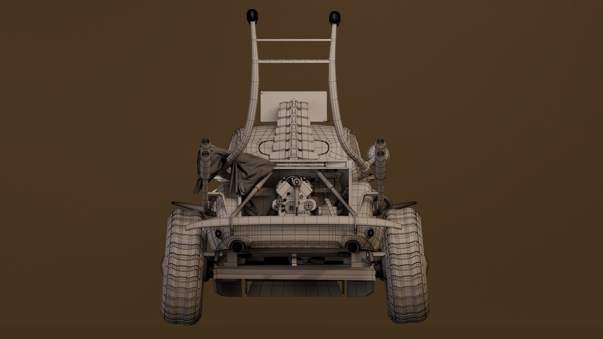 3D Mad Max car - TurboSquid 2113007