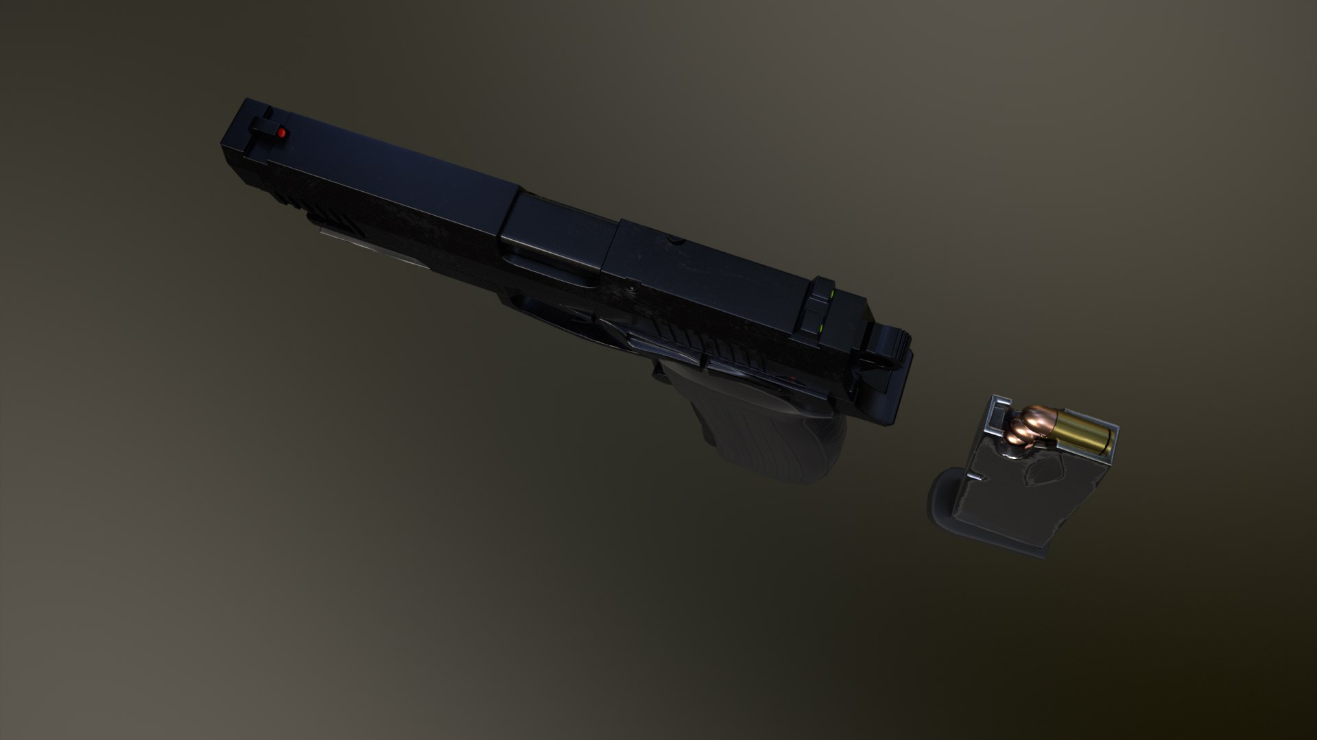 BERSA TPR9 Gun 9mm Model - TurboSquid 2201807