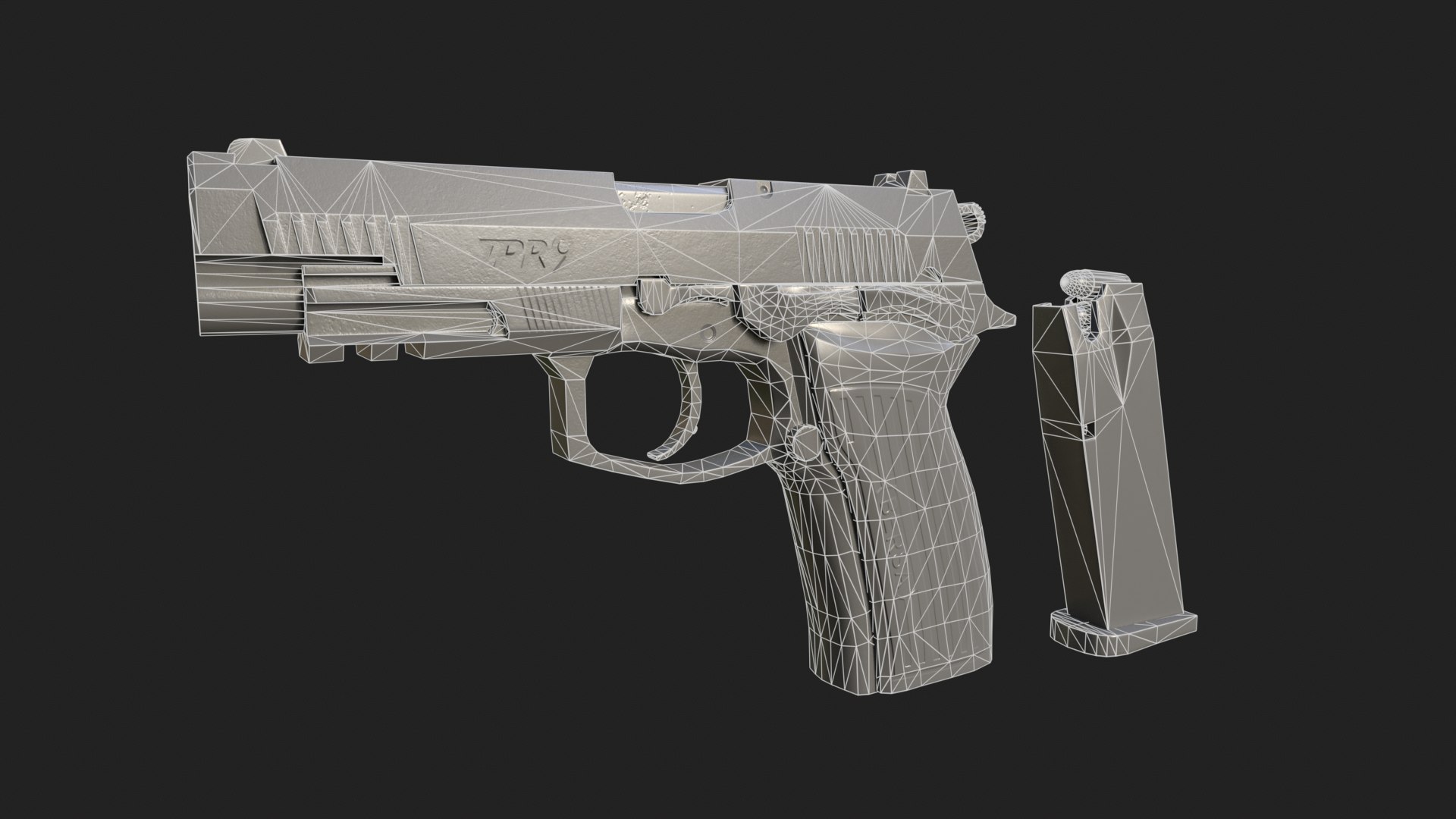 BERSA TPR9 Gun 9mm Model - TurboSquid 2201807