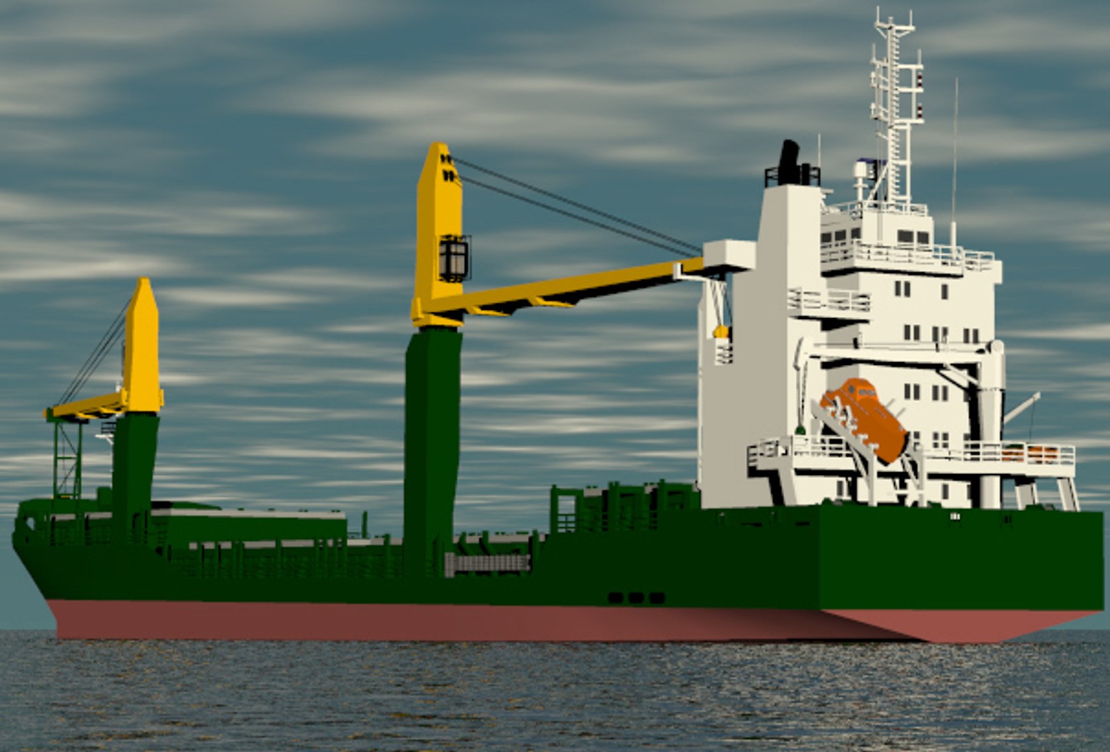 Geared Feeder 3d Model