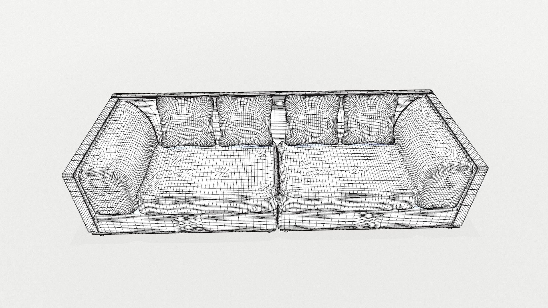 3D Fabric Sofa PBR Textured - TurboSquid 2449298