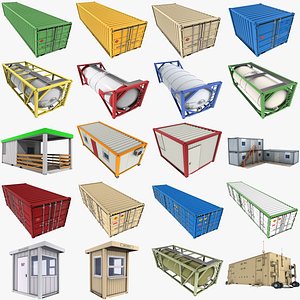 Cargo Container 3D Models for Download | TurboSquid