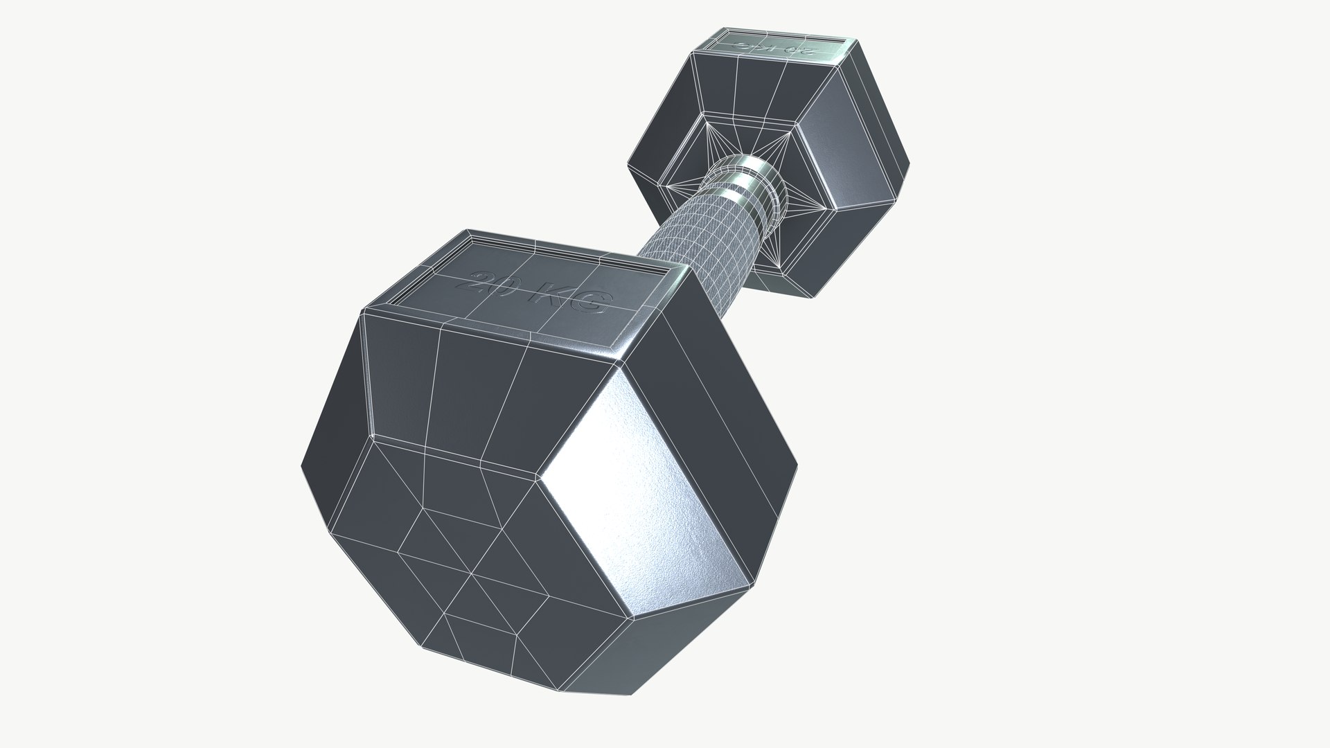 3D Dumbbell Model - TurboSquid 2340703