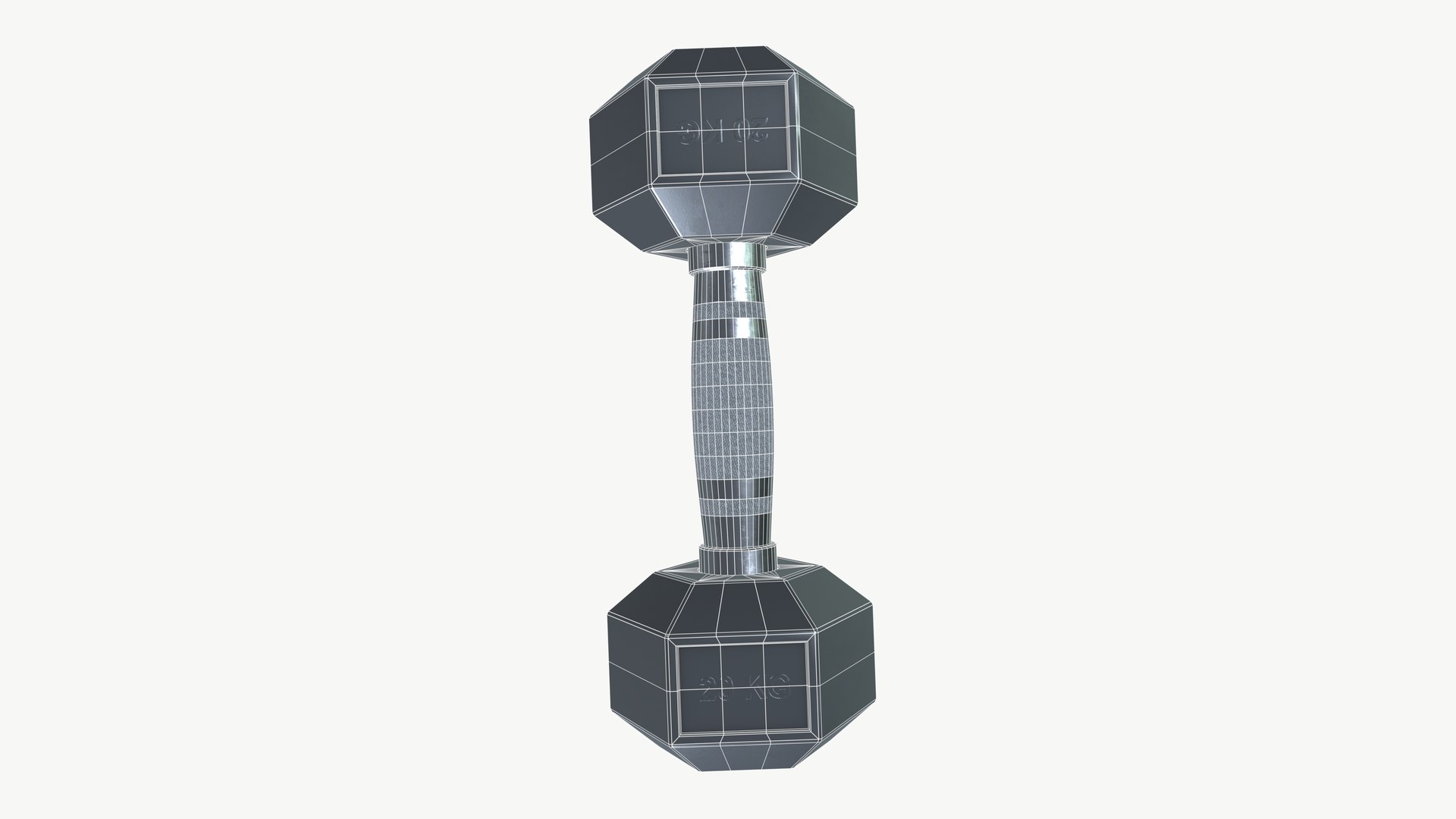 3D Dumbbell Model - TurboSquid 2340703
