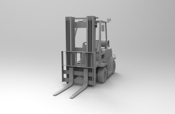 3d fork lift model