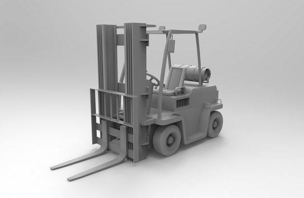 3d fork lift model