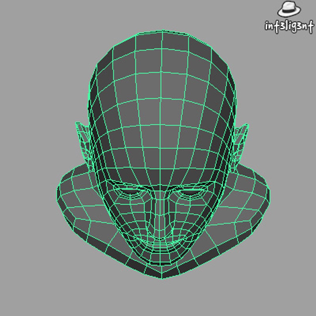 3d Model Human Head