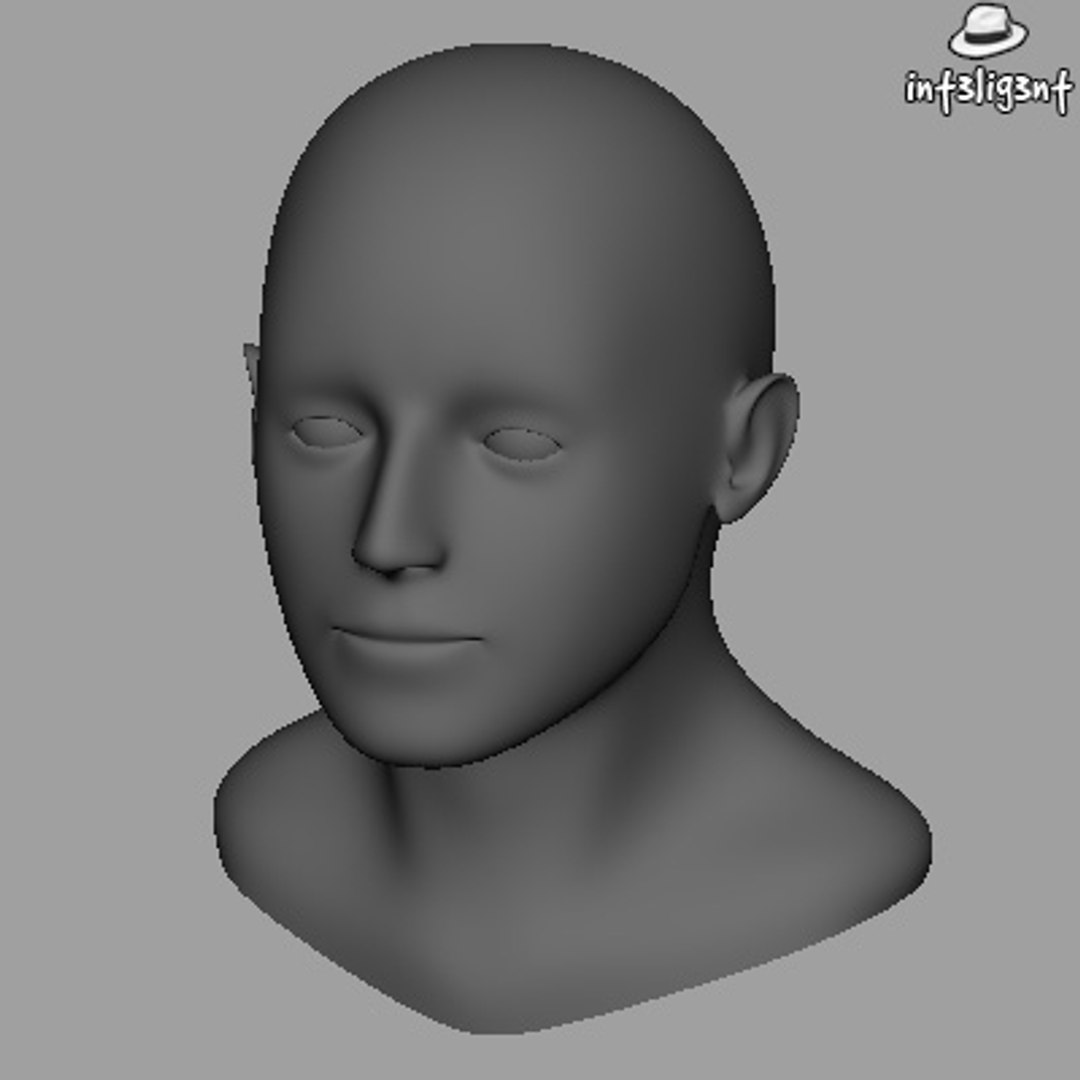 3d Model Human Head