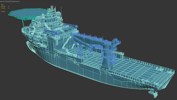 Offshore Platform Supply Vessel 3D model - TurboSquid 1967251