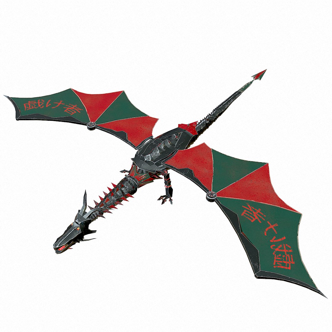 Robo-dragon 3D - TurboSquid 1940448