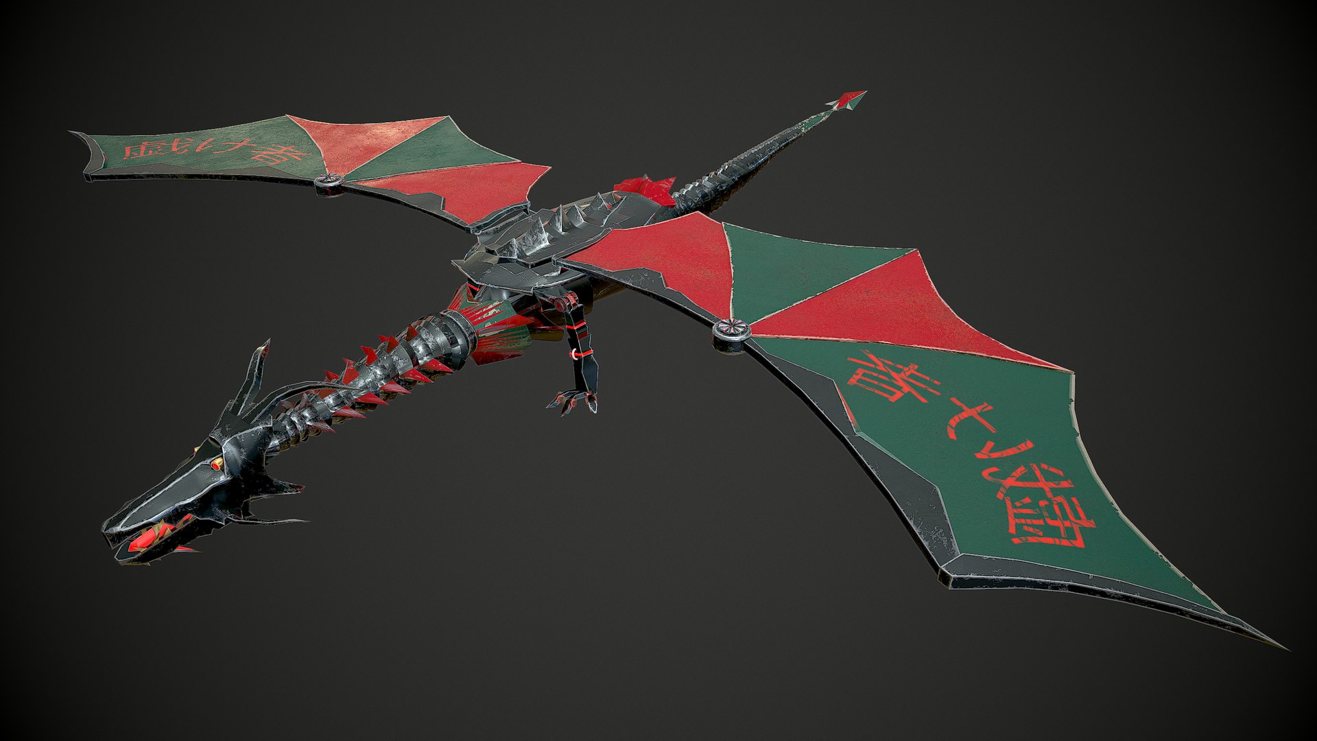 Robo-dragon 3D - TurboSquid 1940448