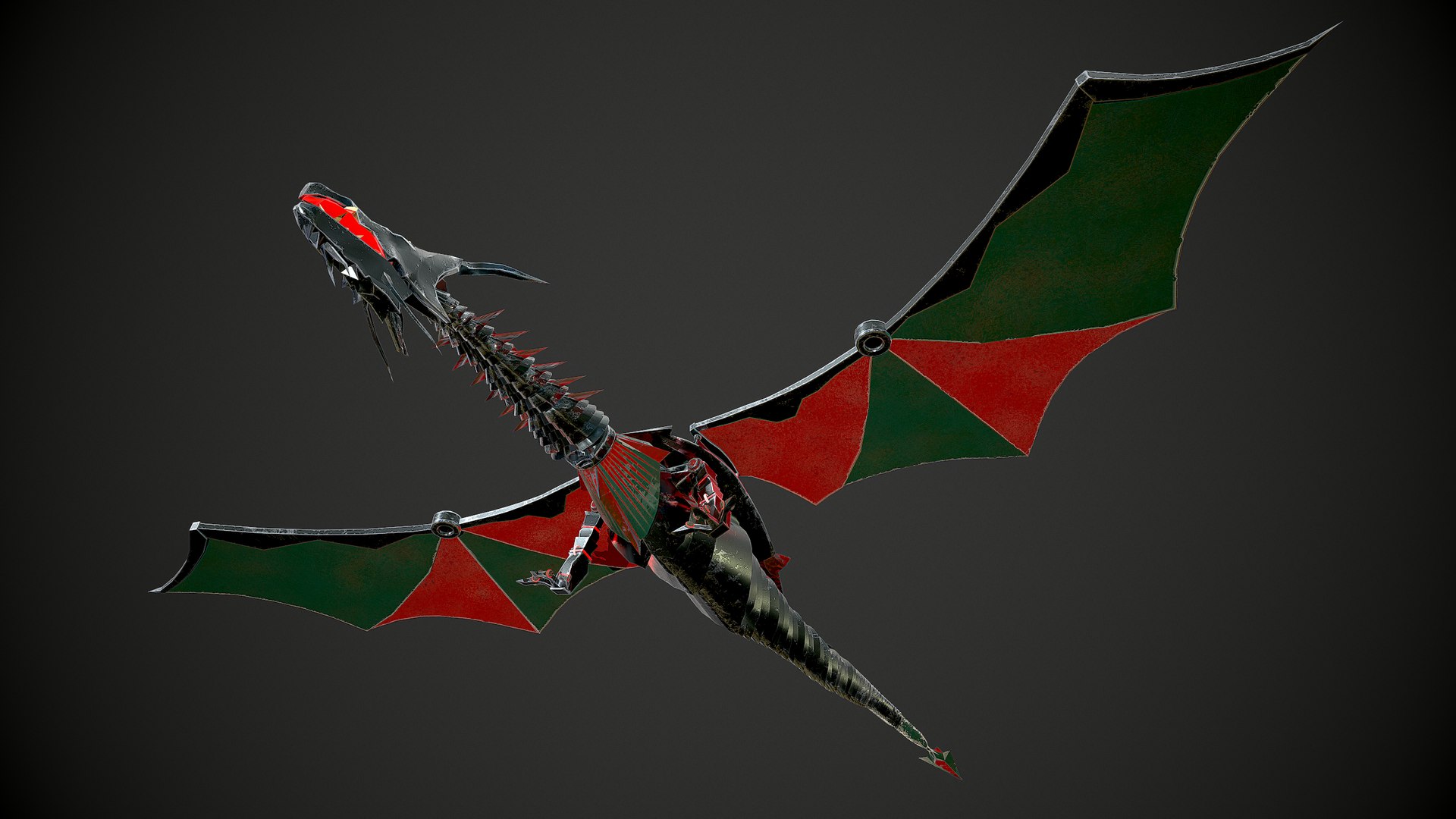 Robo-dragon 3D - TurboSquid 1940448