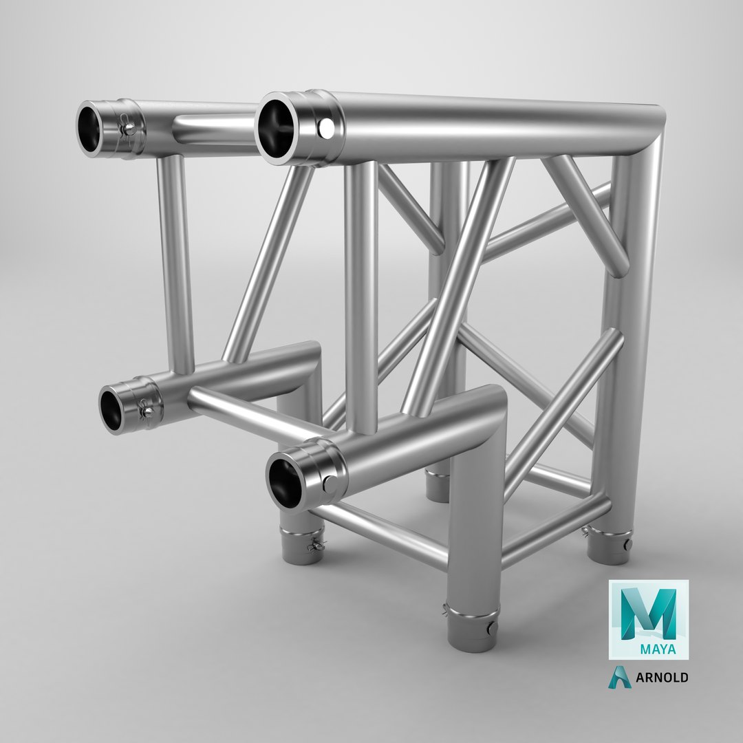 Square Truss Straight A 30D K1 Model - TurboSquid 2041799