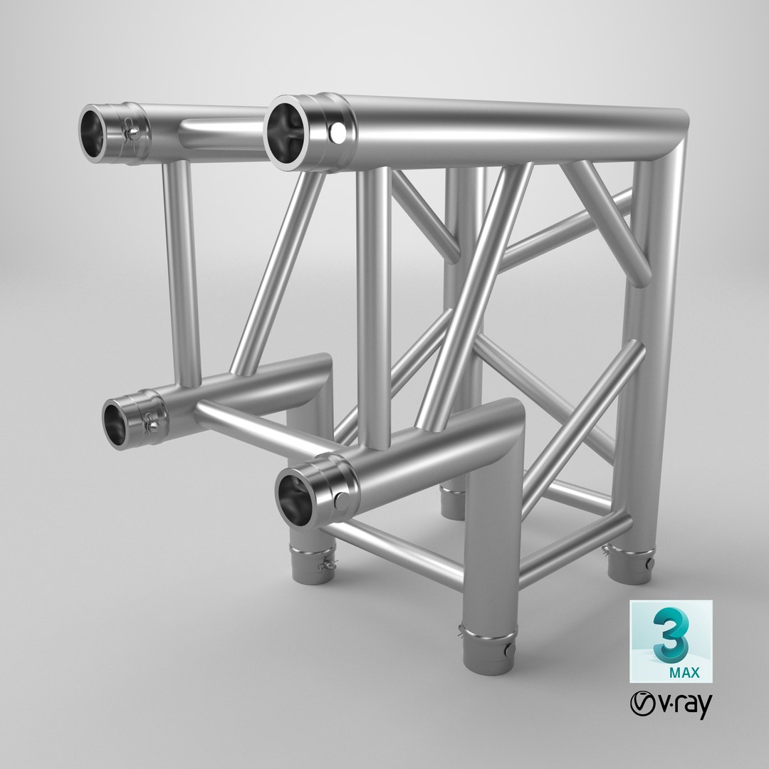 Square Truss Straight A 30D K1 Model - TurboSquid 2041799