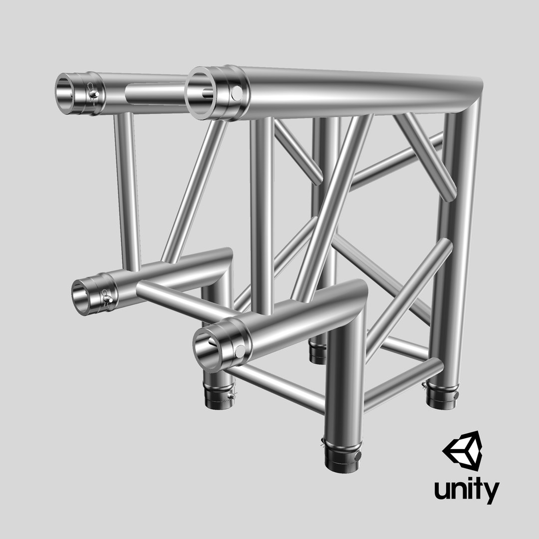 Square Truss Straight A 30D K1 Model - TurboSquid 2041799