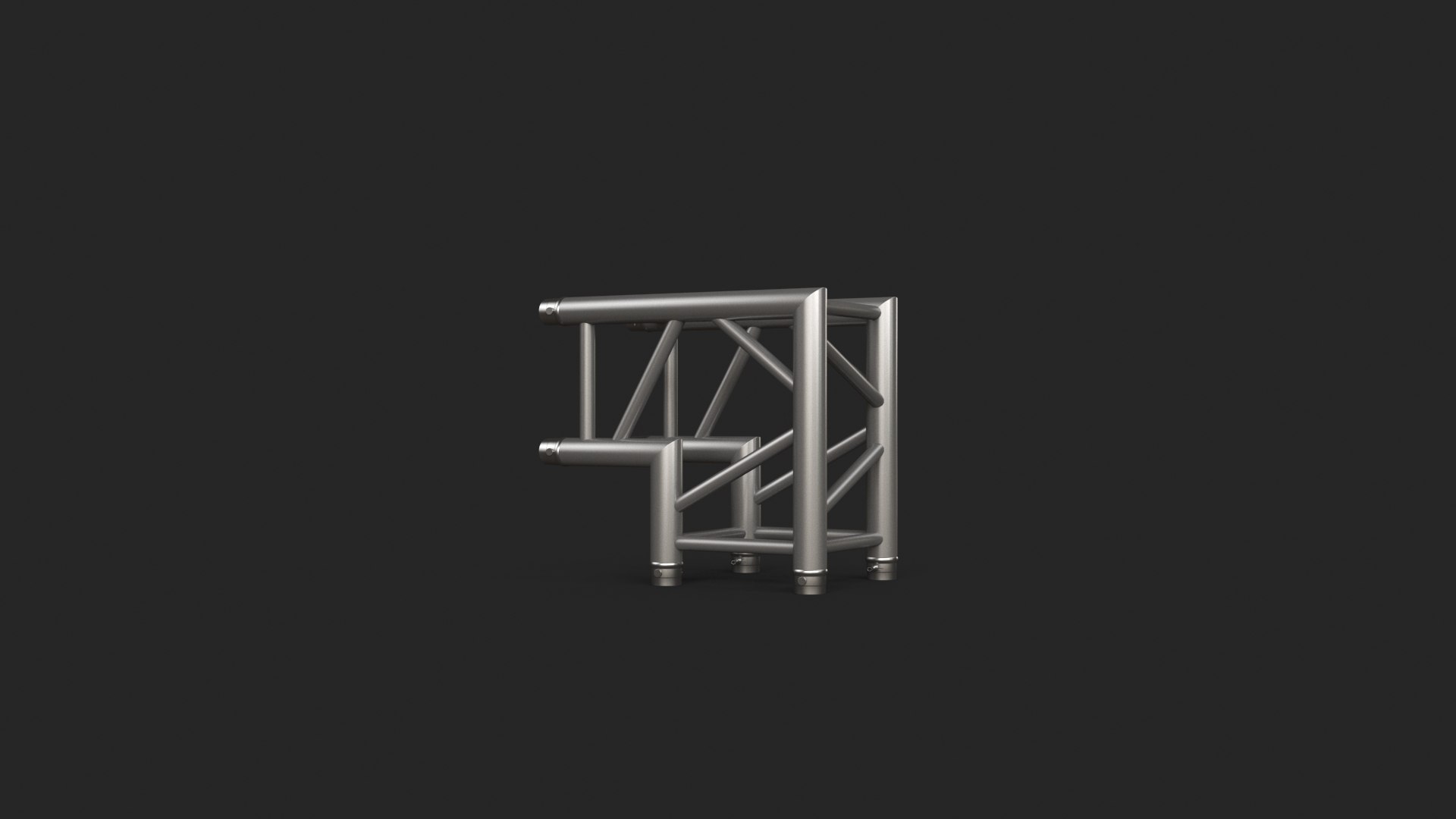 Square Truss Straight A 30D K1 Model - TurboSquid 2041799