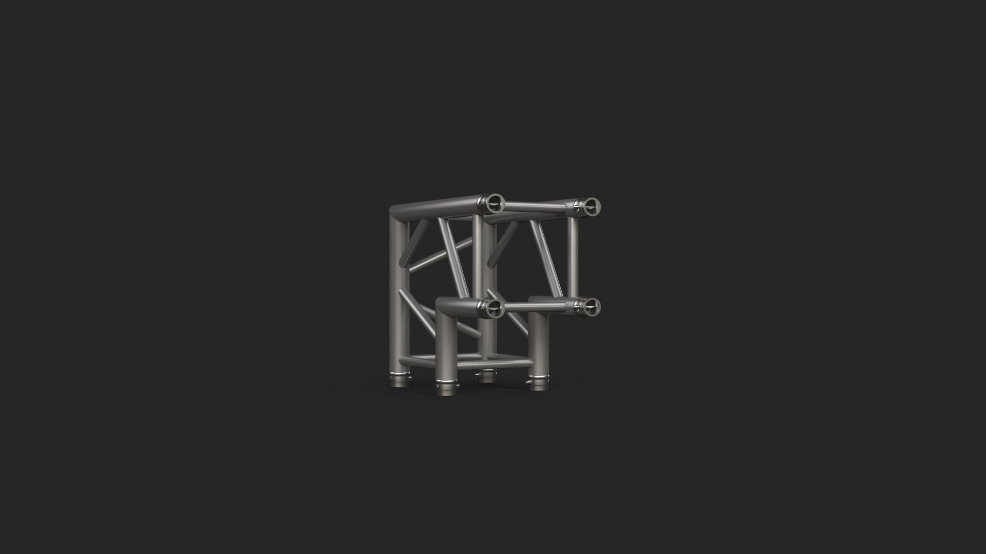 Square Truss Straight A 30D K1 Model - TurboSquid 2041799