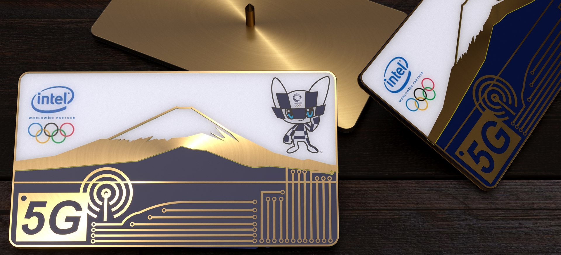 3D TOKYO INTEL OLYMPIC PIN 2020 - TurboSquid 2281095