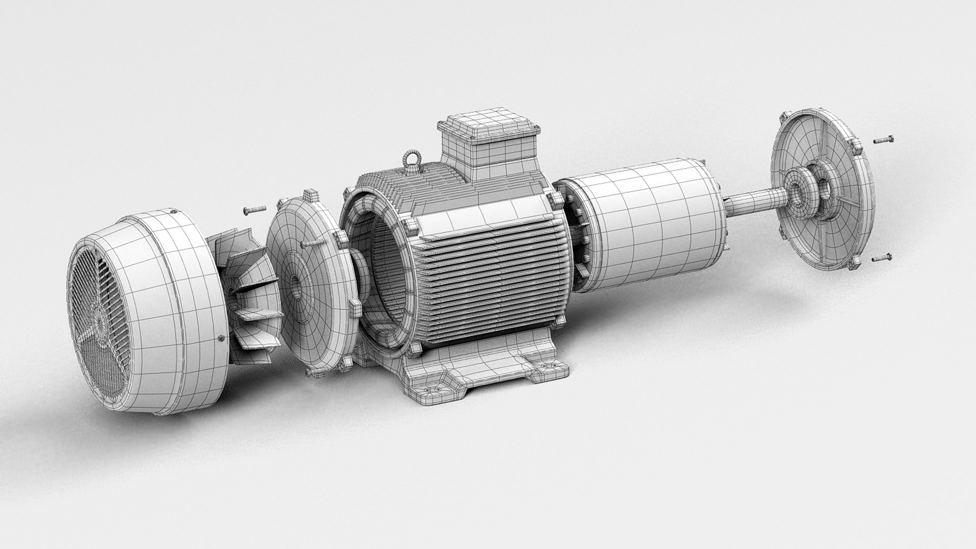 Electric Motor V3 3D Model - TurboSquid 1808458