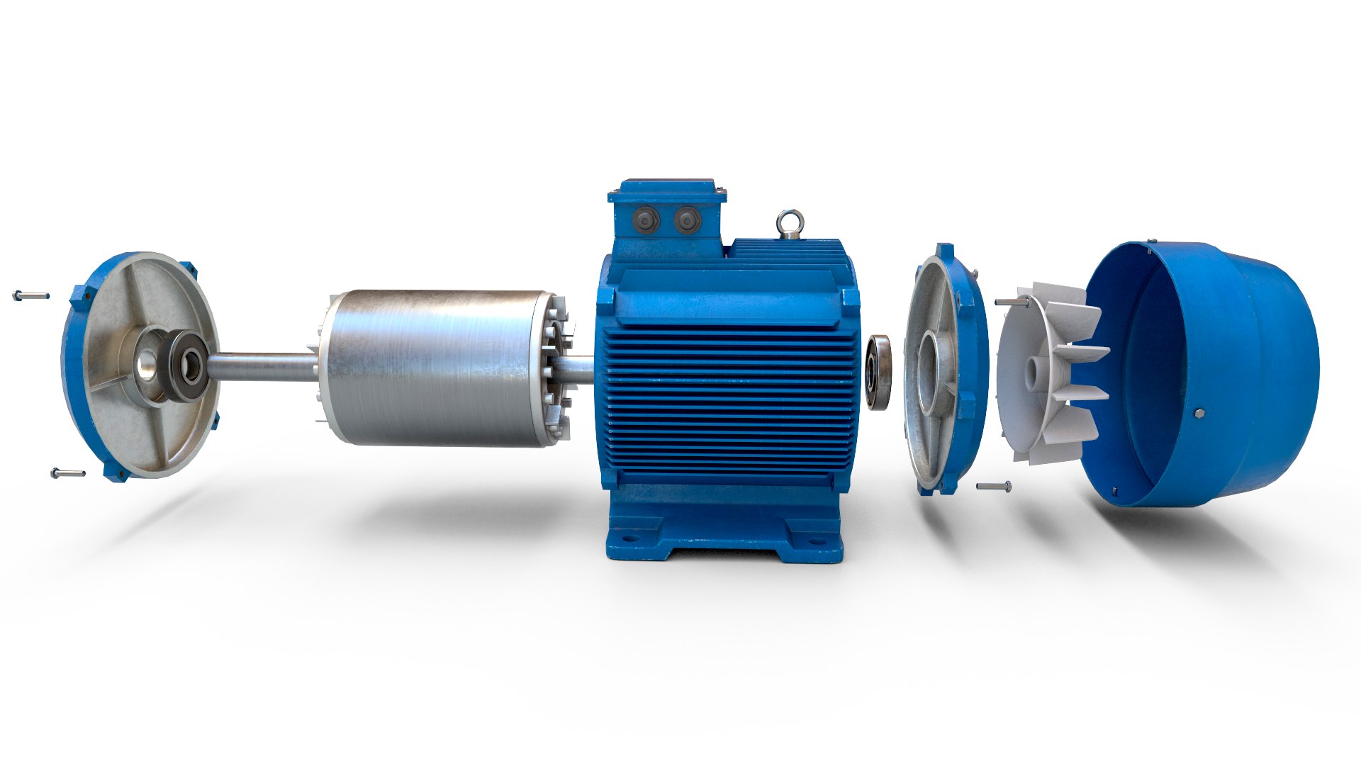 Electric Motor V3 3D Model - TurboSquid 1808458